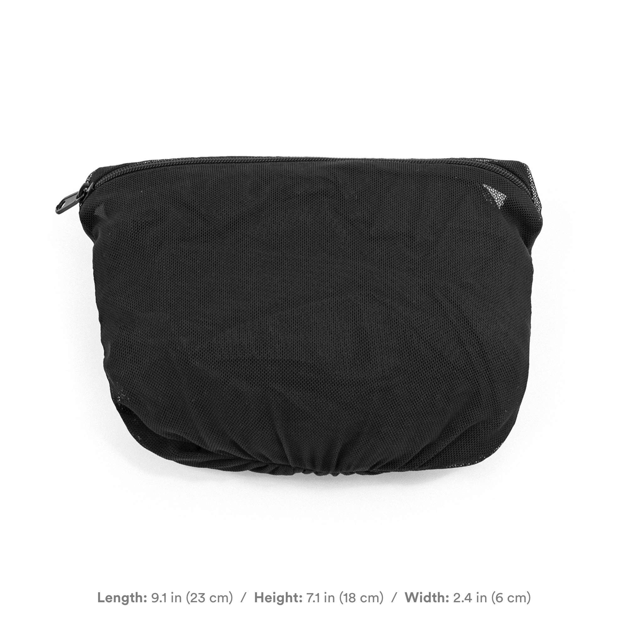 Stokke Xplory X Mosquito Net, Black - Protects Baby from Insects - Made with Breathable Mesh - Easy to Use, Transport & Store - Folds Into Integrated Accessory Bag