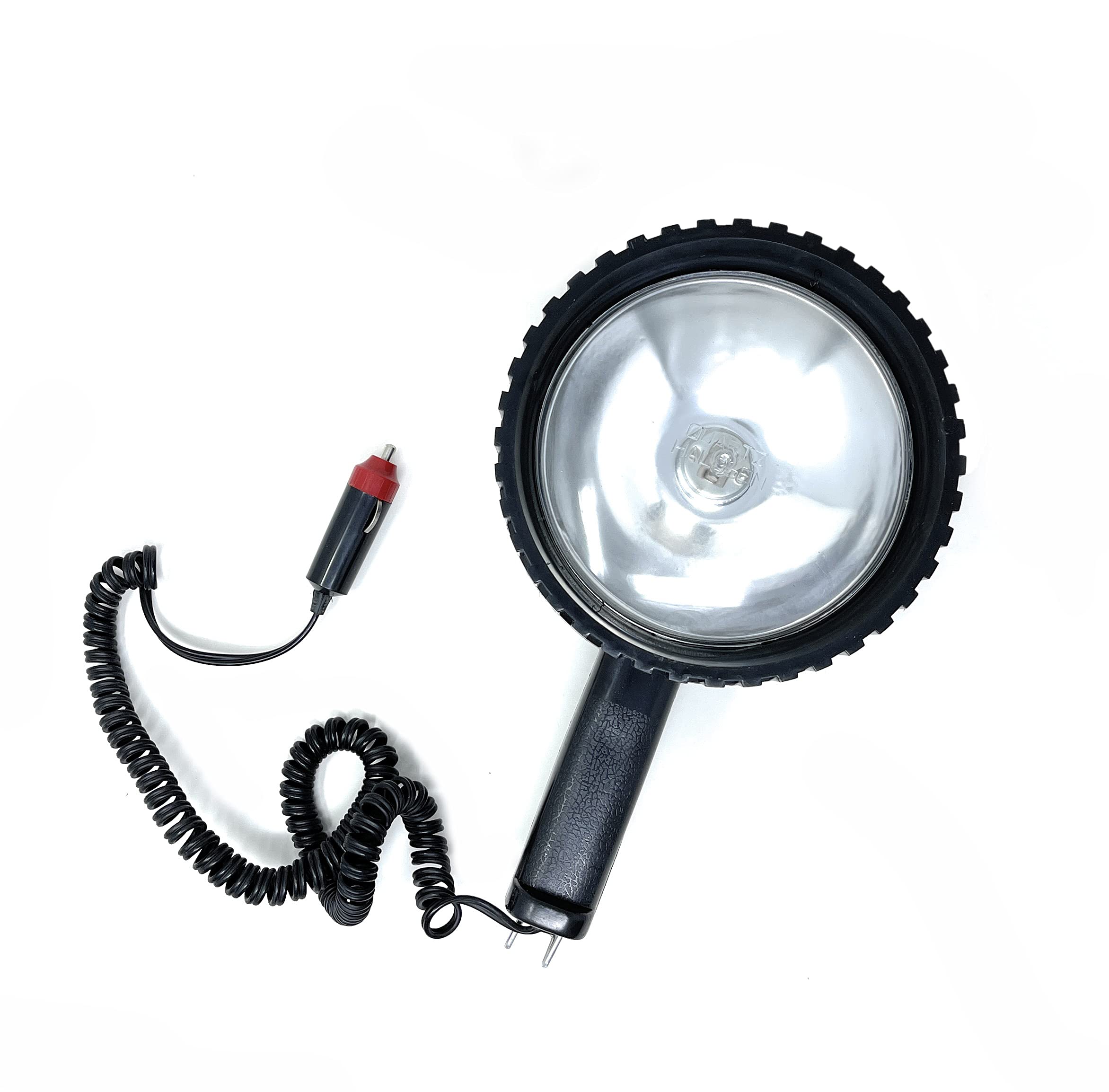 Worldwide traders12-Volt DC Max power Halogen Spotlight, Powerful Spotlight Bright Portable High Intensity Halogen Spotlight Off-road Automotive/Emergency/Boating (one million Candle Power)