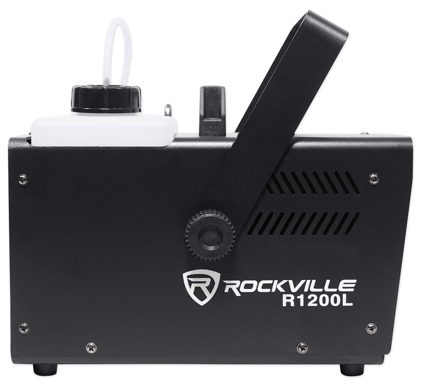 Rockville R1200L Fog/Smoke Machine w LED's, 7 Channel DMX+2 Remotes+Gallon Fluid