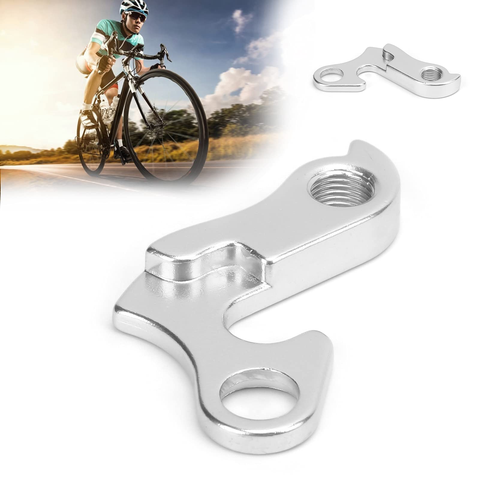YXyuexin Mountain Bike Tail Hook Lugs, Road Bike Tail Hook Rear Derailleur Hook Rear Hook Frame Hook Shift Hook for Bicycle Parts Replacement