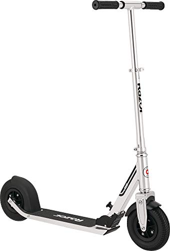 Razor A5 Air Kick Scooter for Kids Ages 8+ - Extra-Long Deck, 8" Pneumatic Rubber Wheels, Foldable, Anti-Rattle Handlebars, For Riders up to 220 lbs