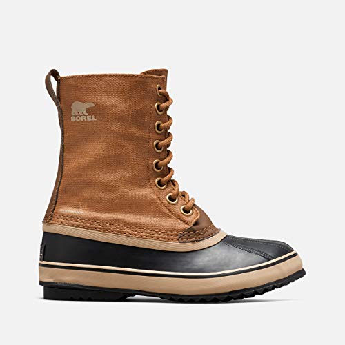 Sorel Women's 1964 CVS Boot β Camel Brown β Waterproof Canvas Snow Boots β Size 11