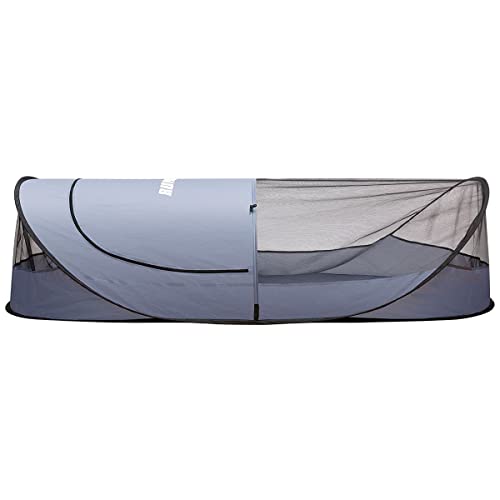 Single Portable Mosquito Net Tent, Pop UP Mosquito Tent for Camping Outdoor Travling Backyard, Self Standing Auto- Expanding