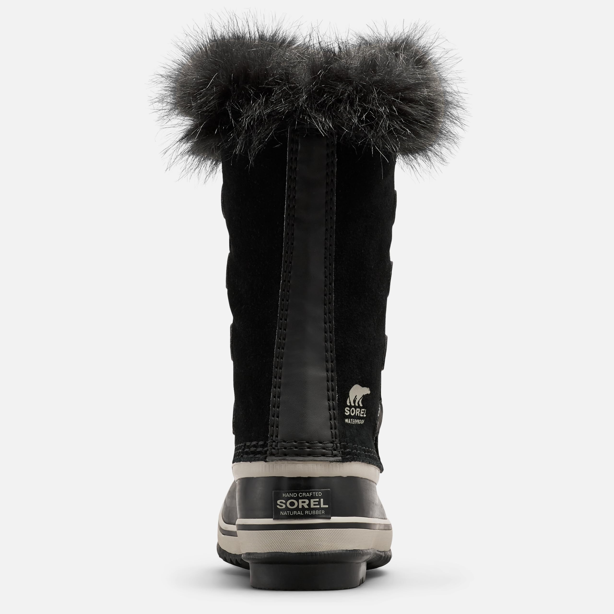 Sorel Youth Unisex Youth Joan of Arctic Waterproof Boots - Black, Dove - Size 4