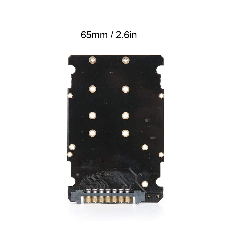 VINGVO High Speed Abs Durable 95 X 65Mm Low Latency Adapter Card, Ssd M.2 to U.2, for 2280/2260/2242/2230 Mm M.2 Ssd