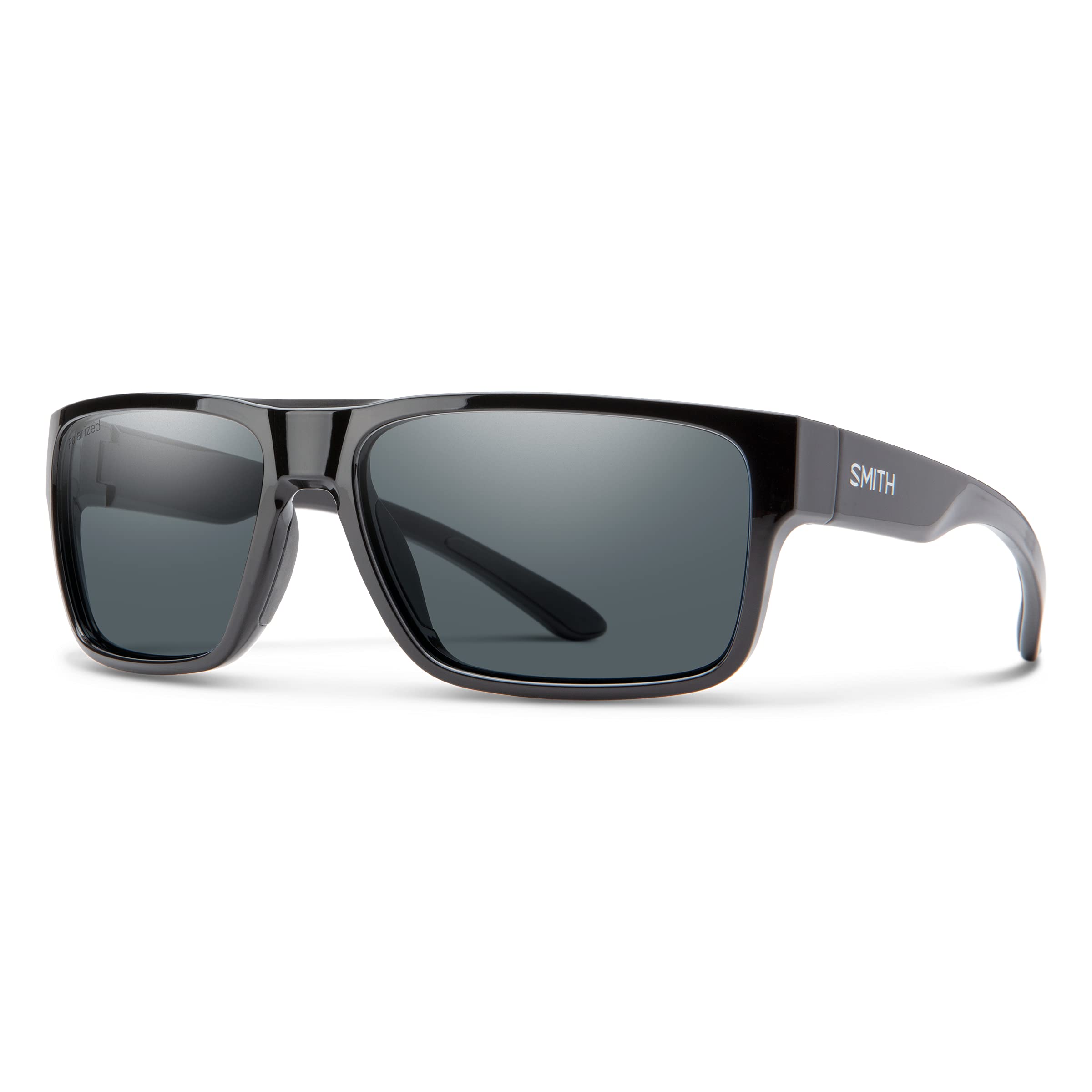 SMITH Soundtrack Active Sunglasses - Black | Polarized Gray
