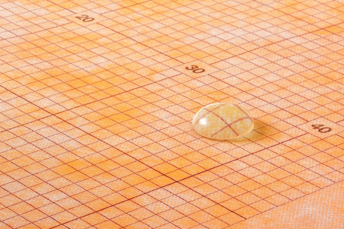 Schluter Kerdi Bonded Waterproofing and Vapor-Retardant Membrane for Tile Application - 3' 3" Width, 16' 5" Length, 54 Square Feet - KERDI200/5M