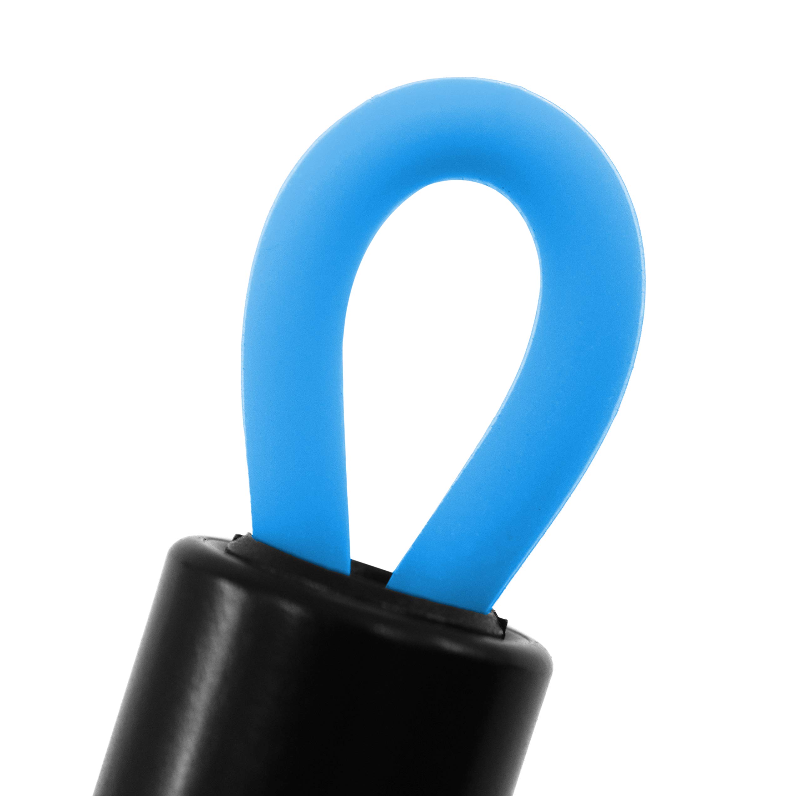 Teak Tuning Complete Carrier, Blue Flame Colorway - Fingerboard Hook Key Chain - Silicone - Made In the USA