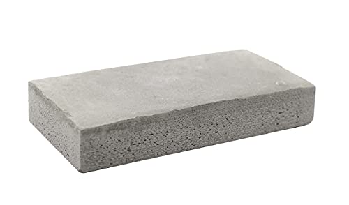 Teak Tuning Concrete Fingerboard Slab, Gray - 4" Long, 2" Wide, 0.7" Tall - 1:12 Scale