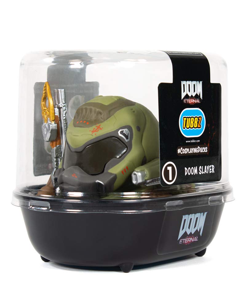 TUBBZ Doom Doom Slayer Collectible Duck Figurines β Official Doom Merchandise β Unique Limited Edition Collectors Vinyl Gift
