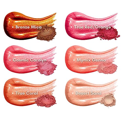 TKB Flexagel DIY Lip Gloss Making Kit| Make Your Own Lip Gloss| Moisturizing, High Shine, Crystal Clear| Vegan, Gluten and Cruelty free| Made in USA