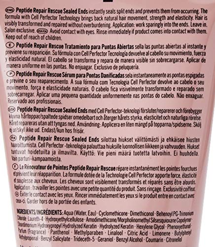 Schwarzkopf Professional BONACURE Peptide Repair Rescue Sealed Ends Hair Tips Fluid, 150ml