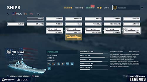 World Of Warships: Legend (PS4)