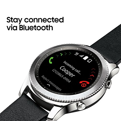 SAMSUNG Gear S3 Classic Smartwatch (Bluetooth), SM-R770NZSAXAR – US Version with Warranty