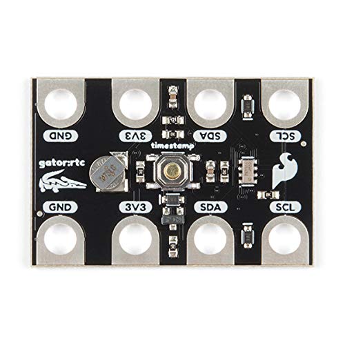 SparkFun Gator:RTC - Micro:bit Accessory Board with RV-3028 Real time Clock Use with micro:bit or other microcontrollers Use for Education Classroom MakerSpace Library and Home Learning