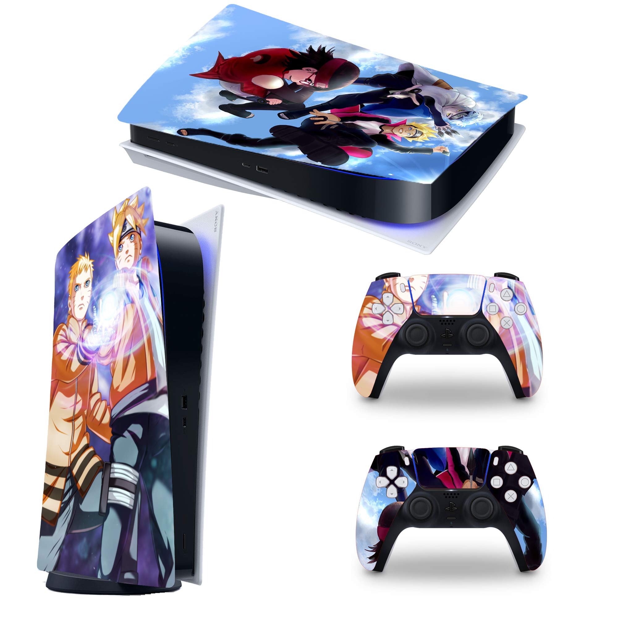 World War Gun - PS5 Skin Console and 2 Controller, Vinyl Decal Sticker Full Cover Protective ( Only fit PlayStation 5 regular)