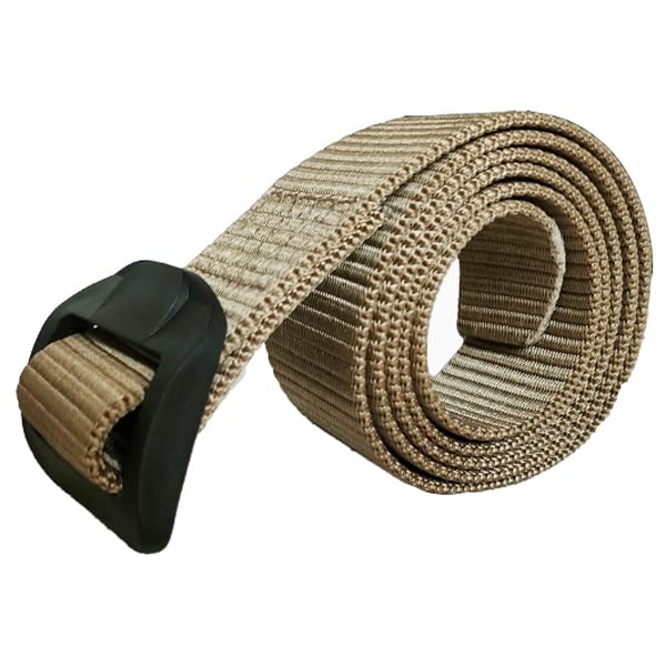 ZGJINLONG Men Tactical Web Belt Military Nylon Hiking Belts Brea Thable Canvas Belt 1.5"