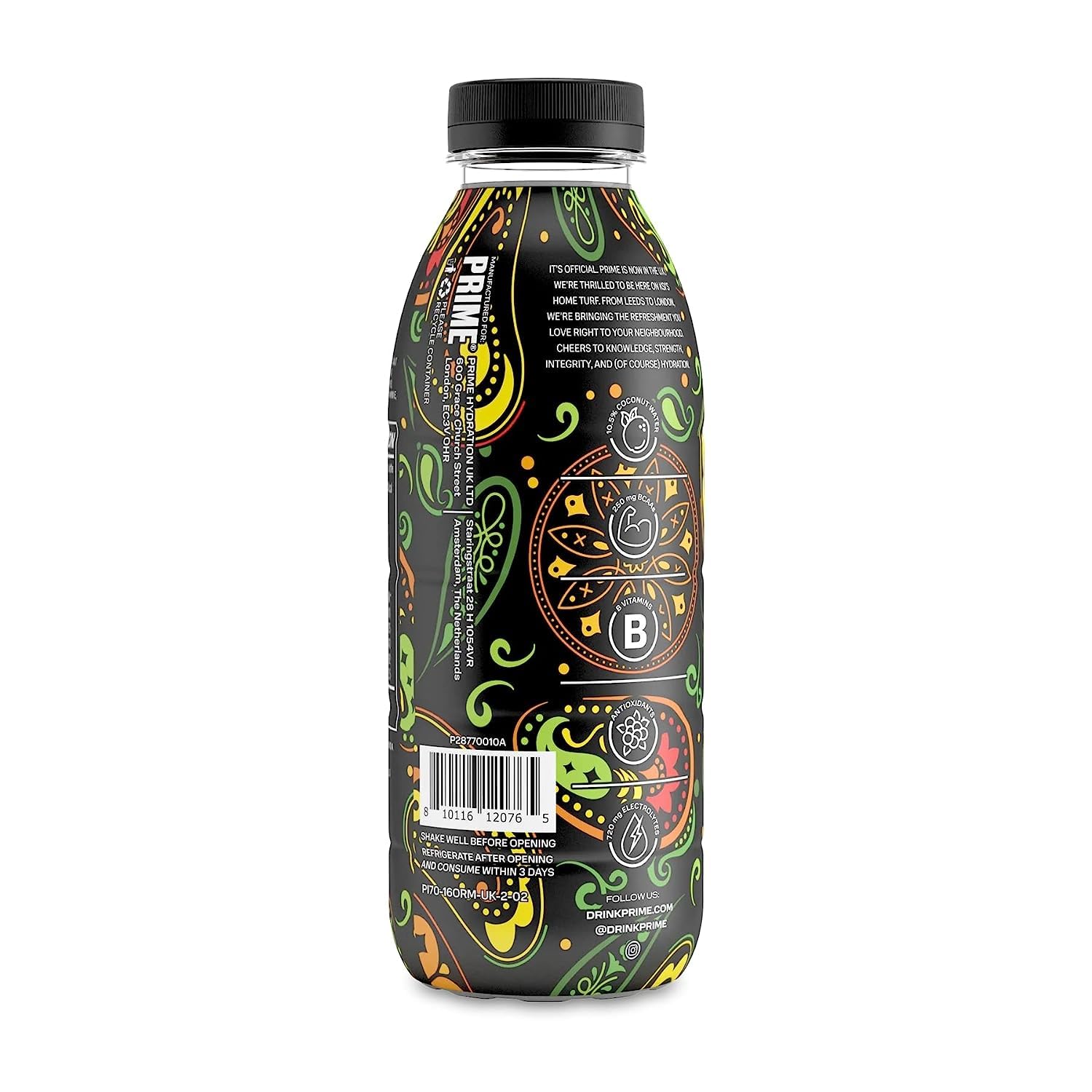 PRIME Orange Mango KSI Flavour Limited Edition (1 x 16.9oz Bottle)