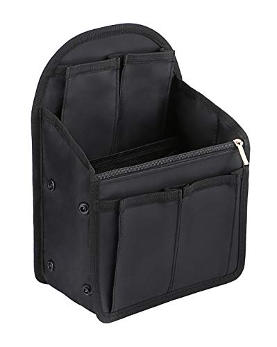 Segaty Veesoo Mini Backpack Organizer Insert, Functional Small Backpack Insert Organizer for Rucksack Diaper Bag Black