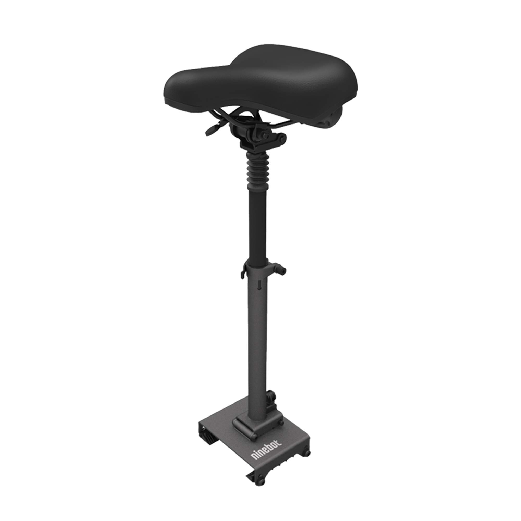 Segway Ninebot Adjustable Seat Saddle for ES1/ES2/ES4 Kick Scooters, Black, Large
