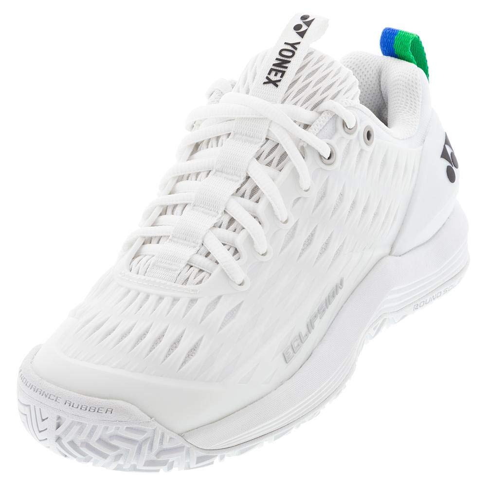 YONEX Women's Eclipsion 3 75th Tennis Shoe, White (US Size 9)