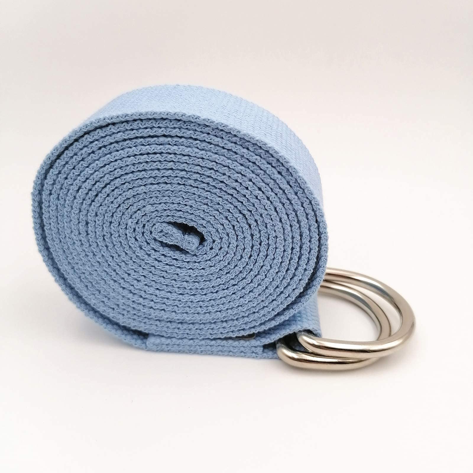 WowDude Non-Elastic Stretch Bands/Yoga Stretch Straps Resistance Exercise Bands for Women Resistance Bands Set for Legs and Butt Exercise & Fitness Accessories-Blue