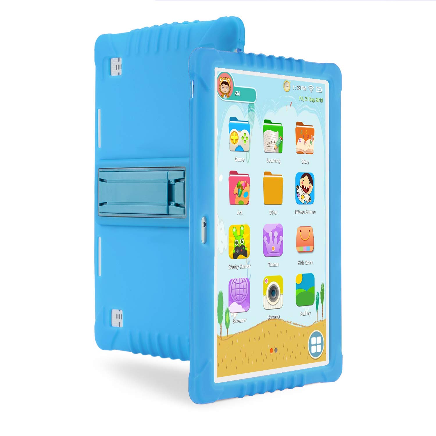 SANNUO Kids Tablet 10.1 inch, GMS-Certified Android 9.0,Kids -Mode,2GB RAM,2.0+5.0MP Dual Camera,IPS1280x800 Screen,3G,GPS,Google Play with Learning App for Children