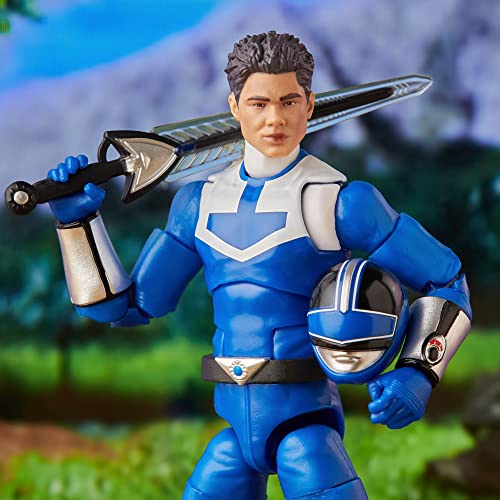 Power Rangers Lightning Collection Time Force Blue Ranger and Vector Cycle Action Figures with Accessories, Ages 4 and Up, Collectible Toys