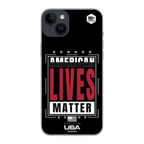 Phone Case American Lives Matter USA Patriot Design Silicone Transparent - Compatible iPhone and Samsung (Samsung Galaxy A52)