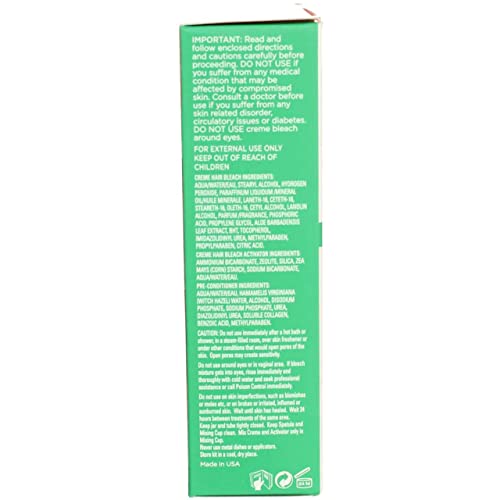 Sally Hansen Extra Strength Creme Hair Bleach For Face & Body, 1.5 Ounce (Pack of 3)