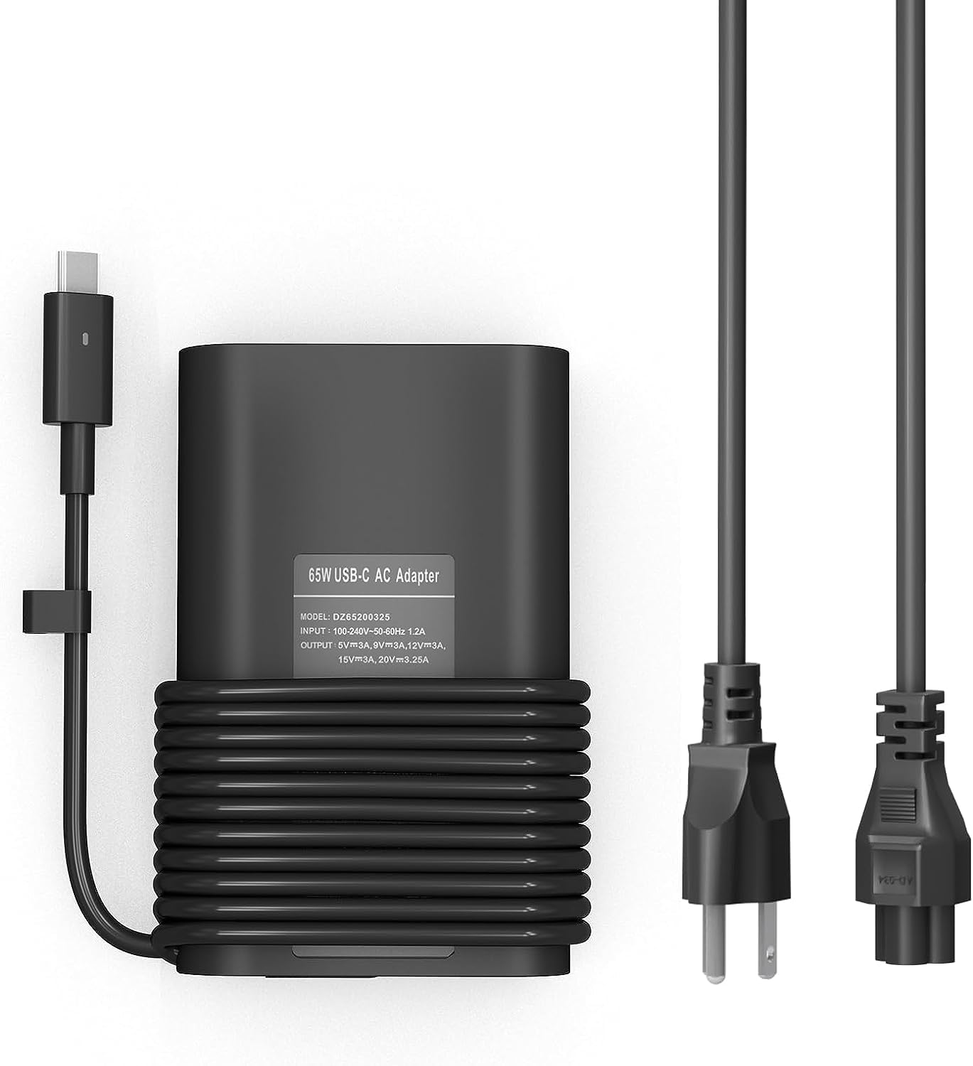 Replacement Dell Laptop Charger 65W 45W USB C Laptop Charger for Dell 5420 5520 7420 5430 7430 7330 7340 5320 7320 5290 2in1,XPS 13 9360 9320 7390 2in1 9350 9380 9370 9310 9300 Dell Laptop Charger1