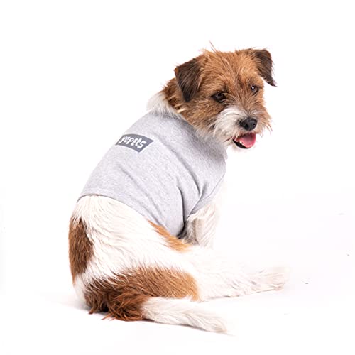 YEPETS Anti-Stress Suit for Dogs. 95% Cotton Relaxing and Calming Jacket (X-Small, Midnight Black)
