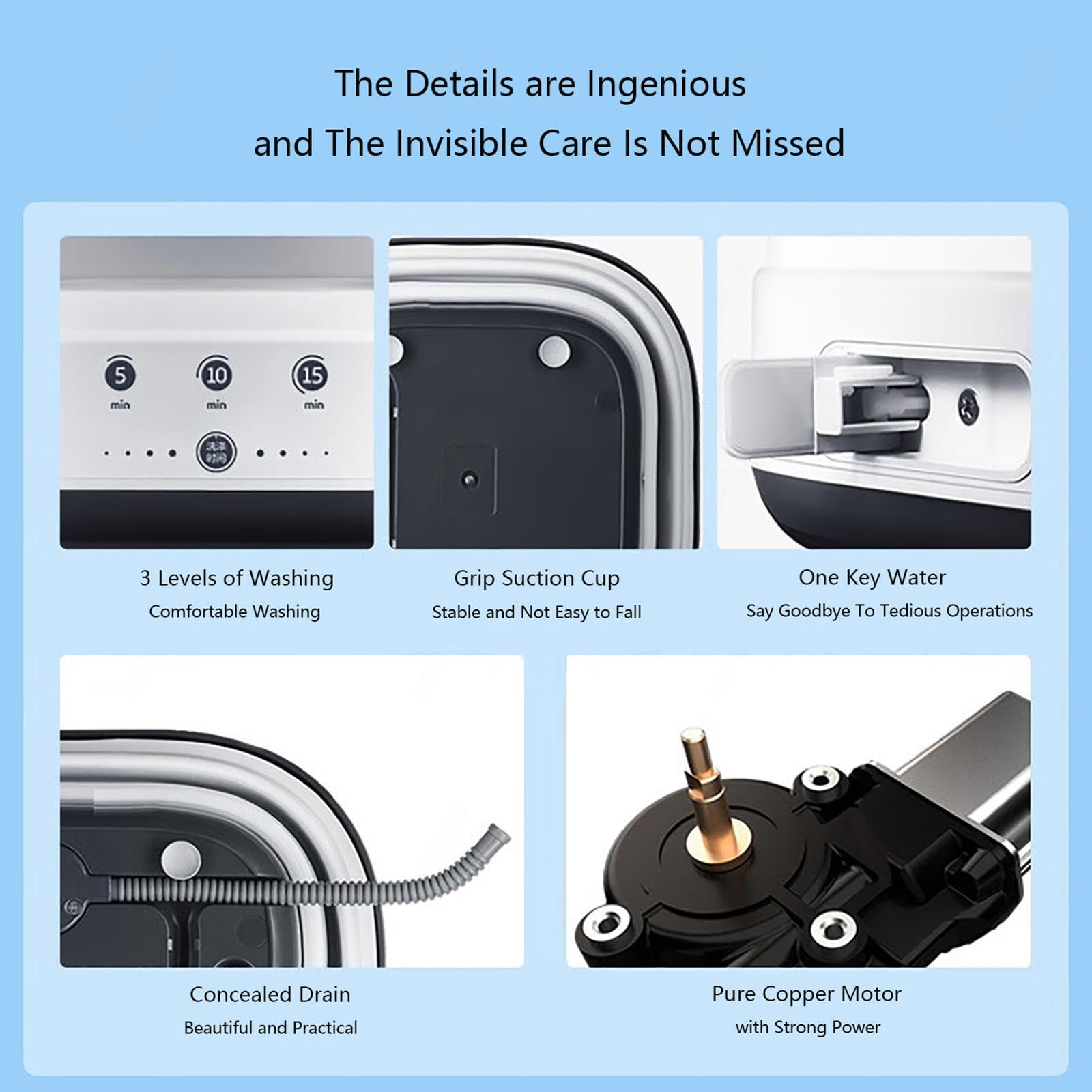 Portable Washer Machine for Apartments with 60/80℃ Drying and UV, Mini Wash Machine 4D Wave Wheel,Spin Dry for Small Rooms,Camping,RV Travel,Pink