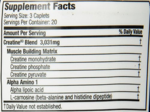 Six Star Creatine Pills Post Workout X3 Creatine Capsules | Creatine Monohydrate Blend | Muscle Recovery & Muscle Builder for Men & Women | Creatine Supplements, 20 Servings