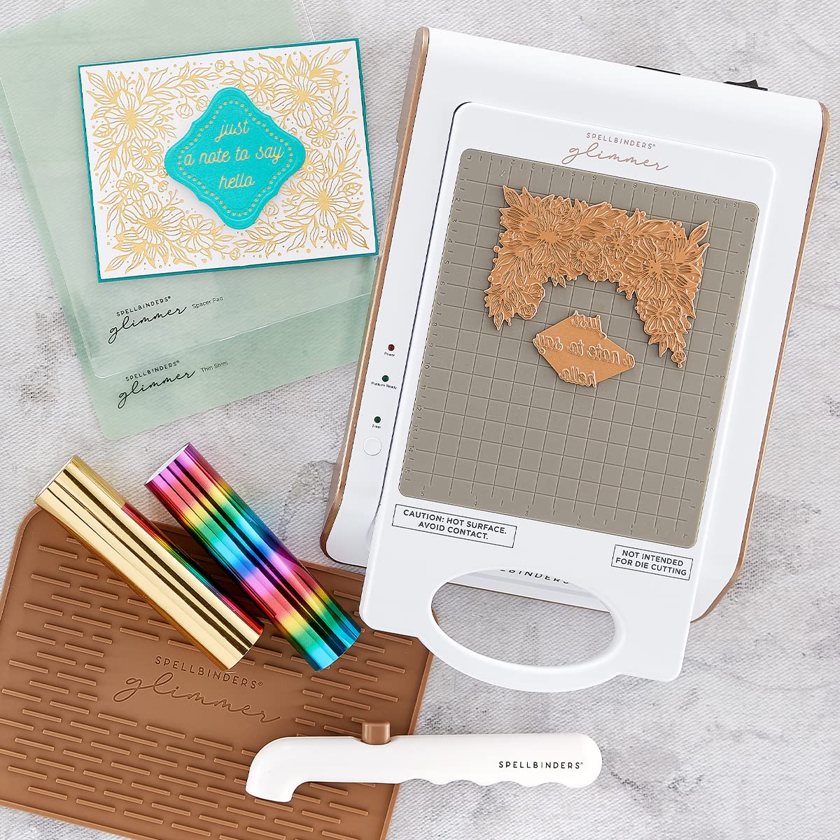 Spellbinders Glimmer System + Quick Trimmer Tool Bundle