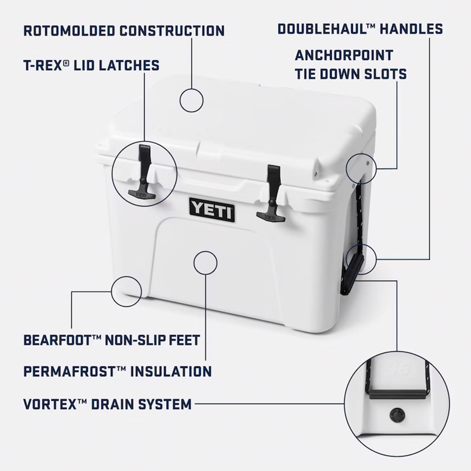 YETI Tundra 35 Cooler, Harvest Red