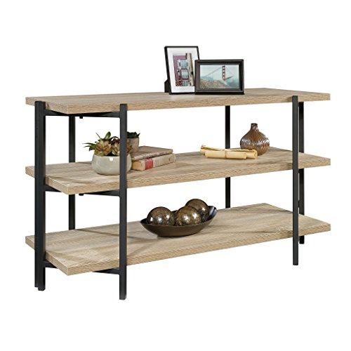 Sauder North Avenue Console/Bookshelf, L: 43.70" x W: 17.60" x H: 23.60", Charter Oak Finish