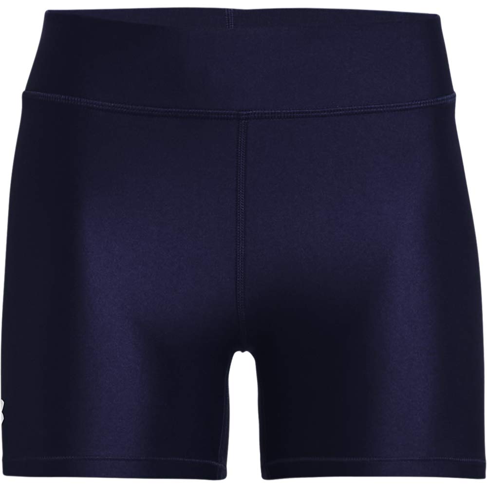 Under Armour Heatgear Armour Mid Rise Middy, Midnight Navy/White, Large