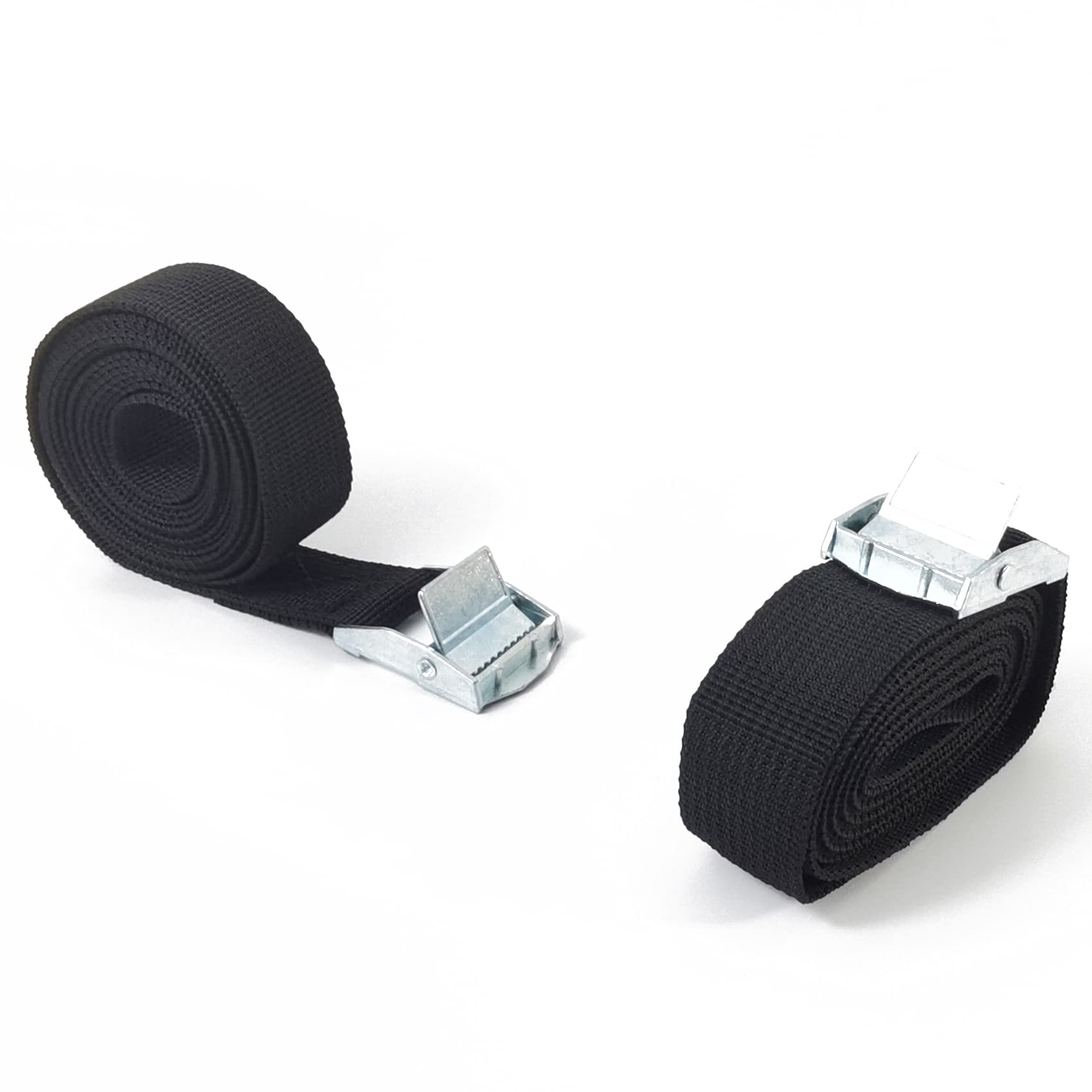 YOOHUA 6PCS Premium Lashing Strap Short 1" x 6.5 ft, Cam Buckle Tie Down Straps Heavy Duty Secure Straps up to 700 lbs Capacity for Motorcycle,SUP, Kayak, Canoe, Surfboard, Cargo, Boat,Trailer