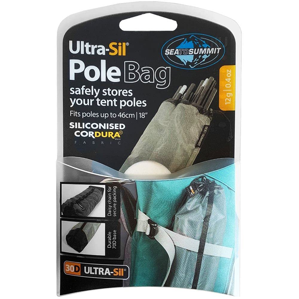 Sea To Summit Tent Pole Bag , Charcoal, One Size