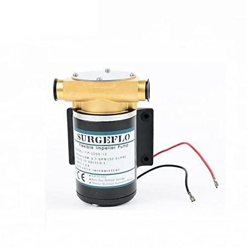 XuuSHA Hand Bilge Pump Bilge Pump DC 12V Wash Water Pump Self-Priming Motor Suction Pump Bilge Pump Automatic (Voltage : 12V)