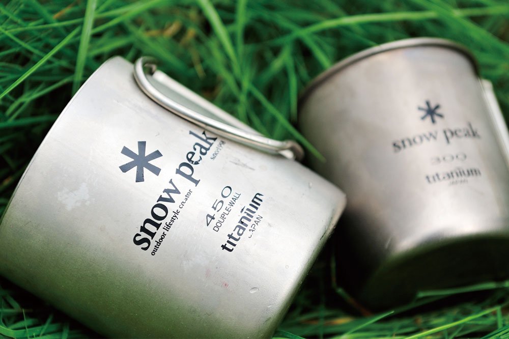 Snow Peak Ti-Double 300 Mug - Titanium Mug - Intended for Daily Use and Camping Sets - 3 x 3.4 in