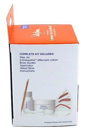 Sally Hansen Microwaveable Wax Kit For Eyebrow/Face/Lip (6 Pack)