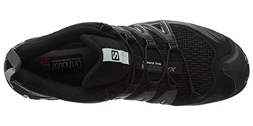 Salomon Men's XA PRO 3D Trail Running Shoes for Men, Black / Magnet / Quiet Shade, 7.5