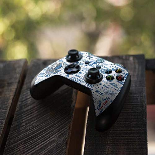 Skinit Decal Gaming Skin compatible with Xbox One S Controller - Officially Licensed NBA Dallas Mavericks Historic Blast Design