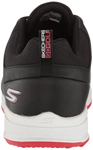 Skechers Men's Go Torque Pro Waterproof Golf Shoe Sneaker, Black/Red, 9 Wide