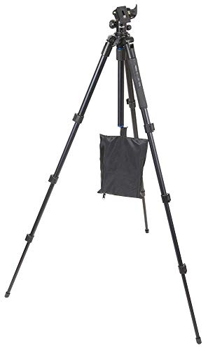 SLIK Pro AL-324BH4 w/SBH-400 Ball Head for Mirrorless/DSLR Sony Nikon Canon Fuji Cameras and More - Black (613-360)