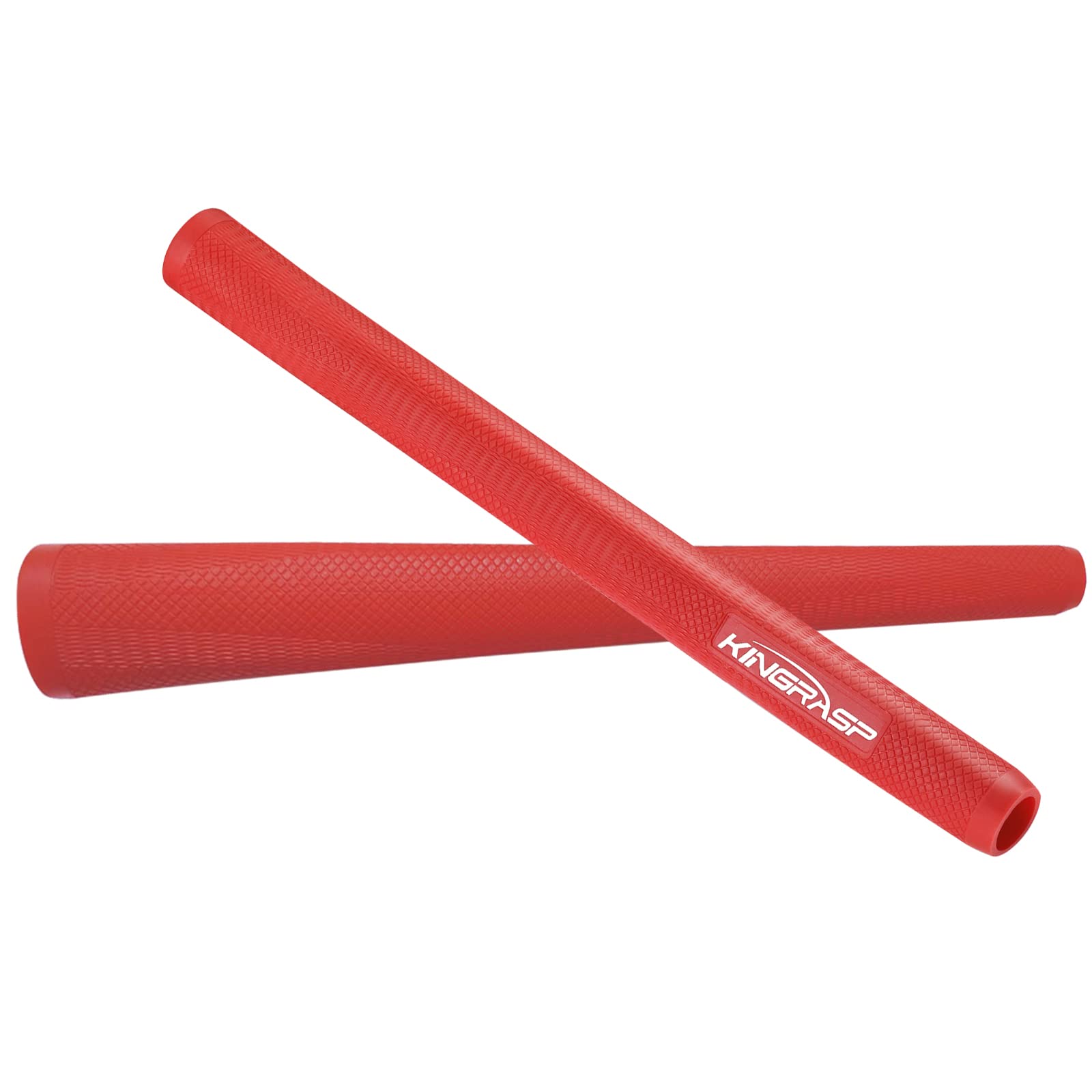 wujiang Golf Grips Set of 2 Golf Putter Grip - Tacky Polyurethane Material,Moderate (Color: red)