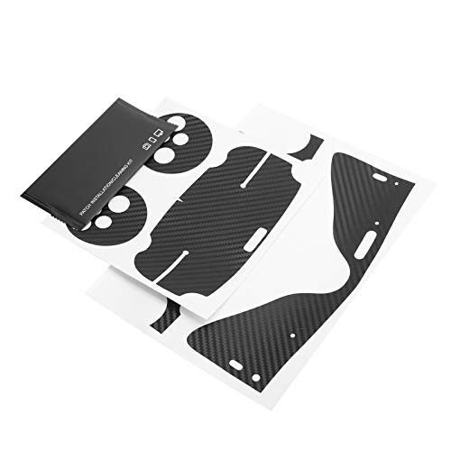 VR Controller Headset Stickers, VR Headset Stickers PVC Material with Manual for Protect Your Equipment for Professional Use(Carbon Black)