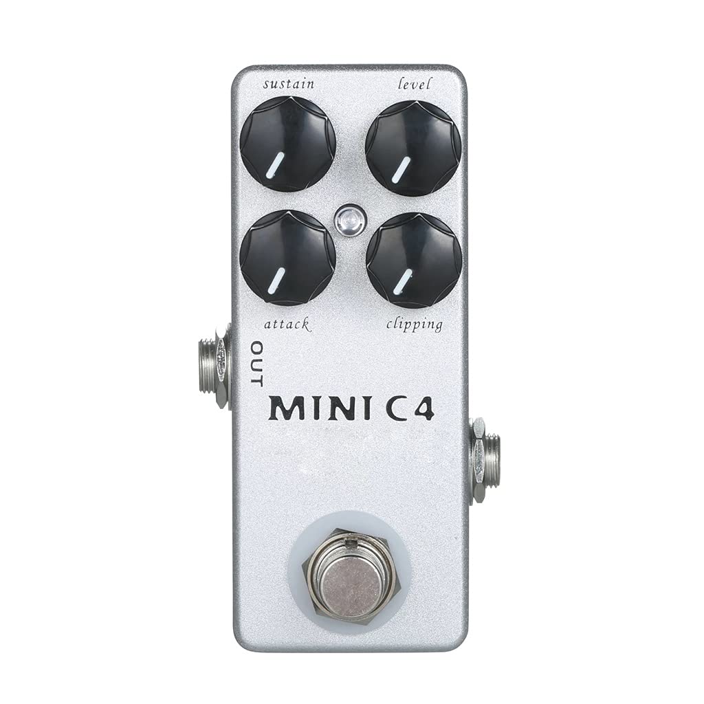 ZYZMH Compressor Guitar Effect Pedal with True Bypass for Electric Guitar Bass Effect Pedal Parts & Accessories